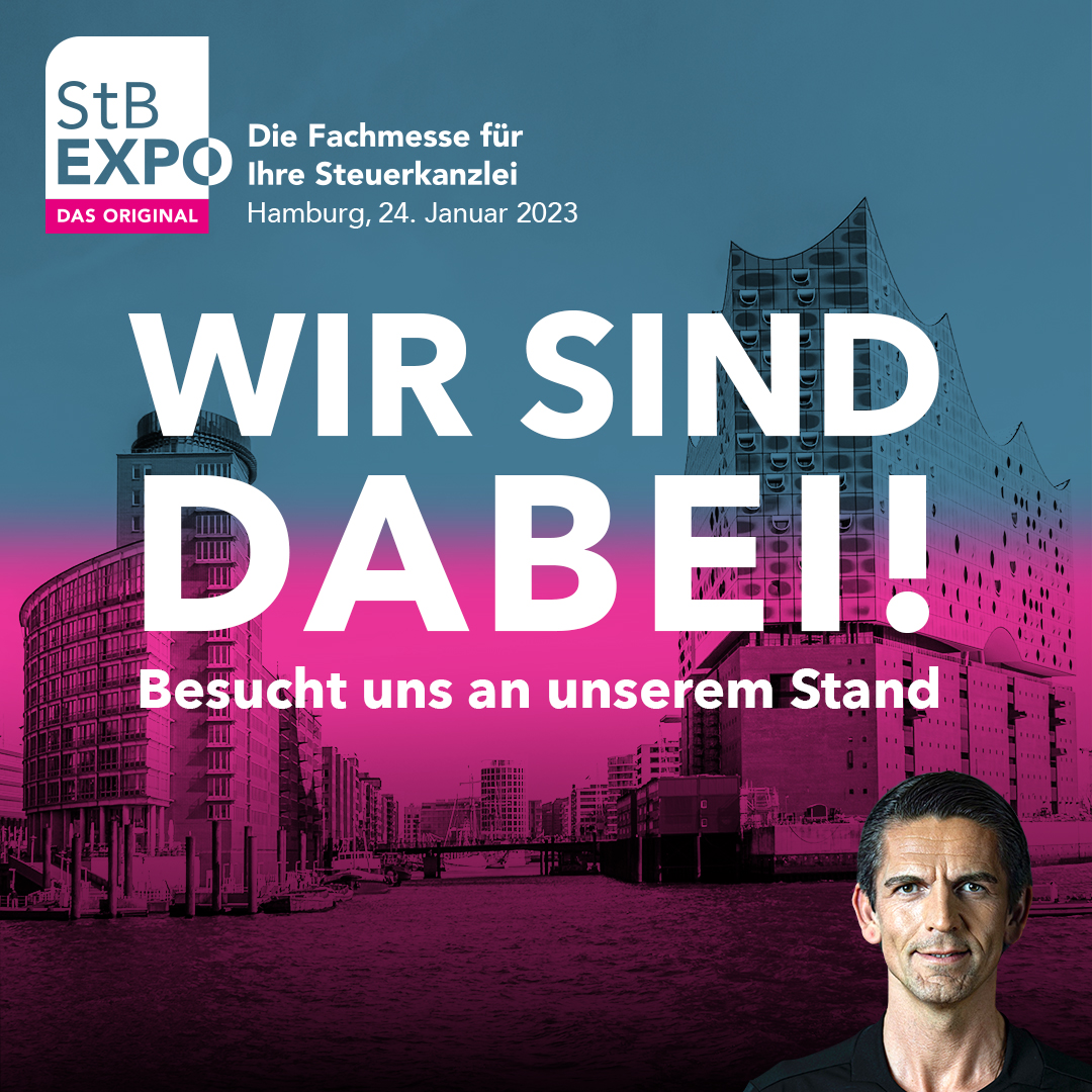 StB EXPO Hamburg am 24. Januar 2023 | JERA Software | FIBU-Schnittstelle