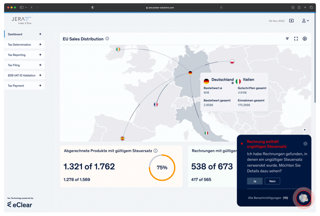 eClear und JERA werden Partner! 欄 | JERA Software | FIBU-Schnittstelle